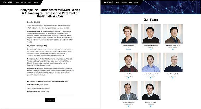 BARREL | Project Roundup: Kallyope and Columbia College Core to ...